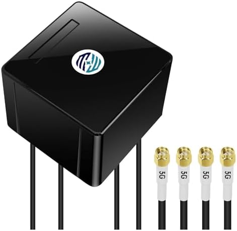 Maswell LTE 5G Antenna Outdoor 4X4 MIMO | High Gain 10dBi 600-8000MHz ...