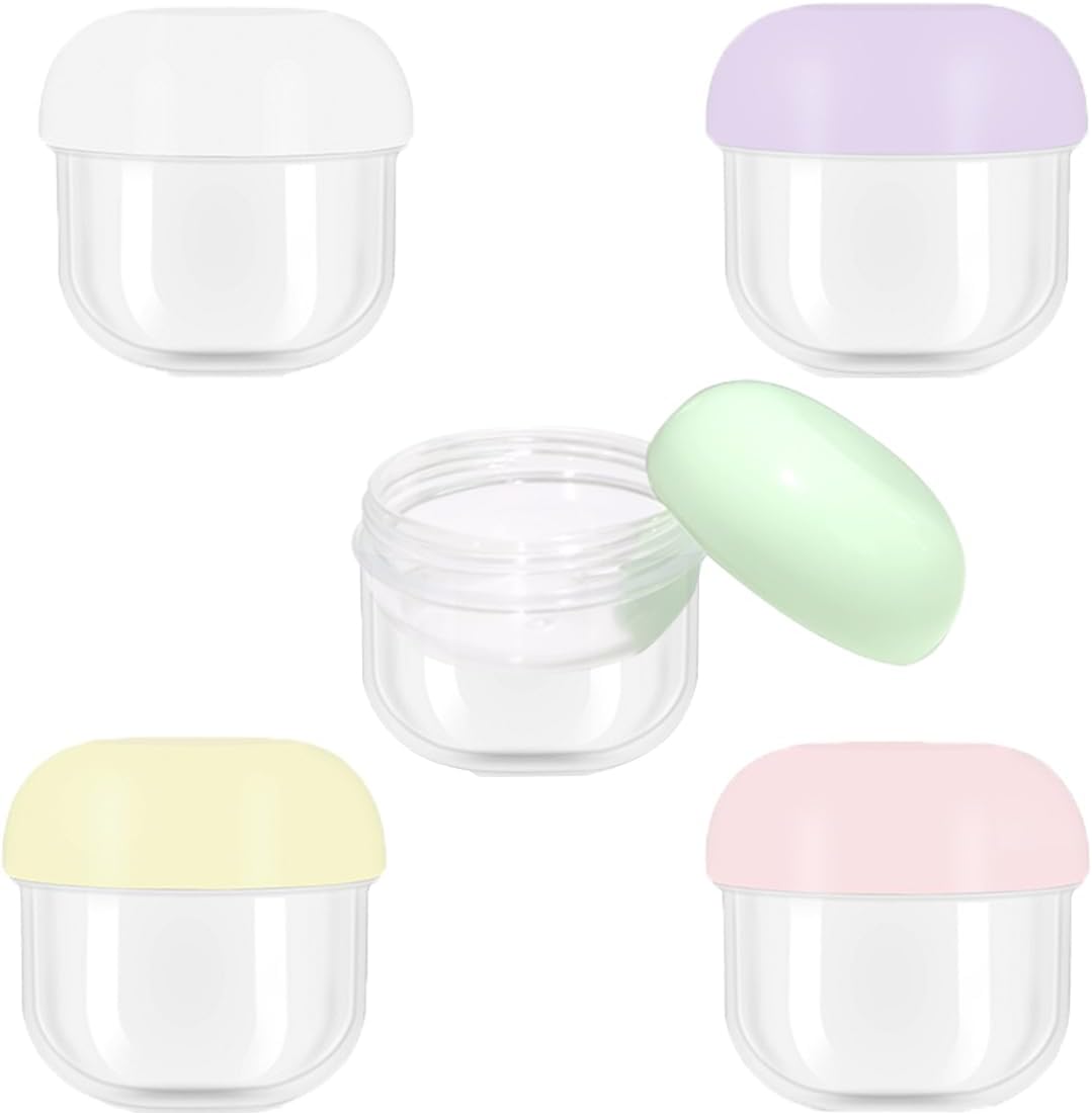 Amazon.com: 5 Pcs 20ml Small Travel Containers - Compact Size for ...