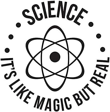 Amazon.com - Science: It's Like Magic, But Real Sticker Decal Window ...