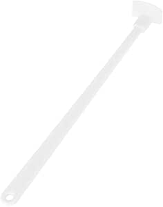 Amazon.com: White Long Handle Spatulas, Non Stick Silicone Scraper ...