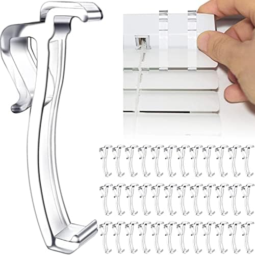 Amazon.com: 12 Pcs Valance Blind Clips Replacement Clear 2 Inch Blind ...