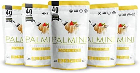 Amazon.com : Palmini Angel Hair Pasta | Low-Carb, Low-Calorie Hearts of ...