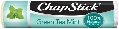 Amazon.com: ChapStick 100% Natural Lip Butter, Green Tea Mint, 0.15 oz ...