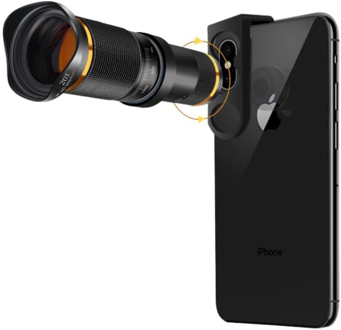 Drumstone 20x 4K HD Zoom Mobile Phone Monocular Scope Lens External ...