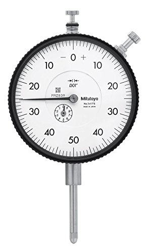 Mitutoyo 3417S Large Diameter Dial Indicator, 1" (0.1") : Amazon.co.uk ...