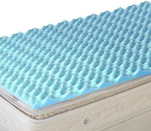 Duro-Med Convoluted Bed Pad Hospital-Size Bed Pad, Blue, 33 Inch x 72 ...