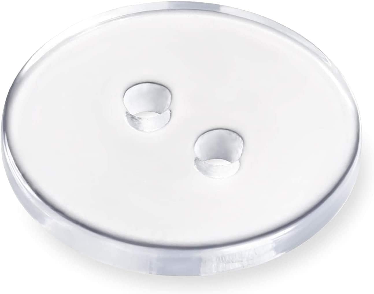 Amazon.com: Clear Buttons for Sewing 0.75 inch Sewing Transparent ...