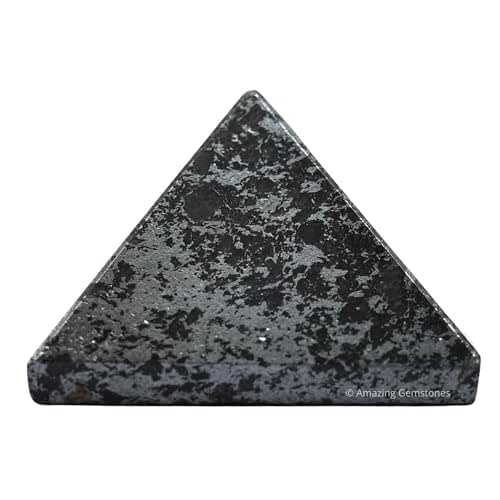 Amazon.com: Hematite Pyramid Crystal Healing Stones - 1" Great Pyramid ...
