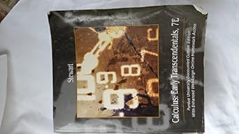 Stewart Calculus: Early Transcendentals (Stewart Calculus: Early ...