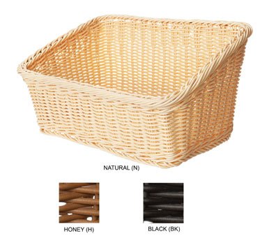 Amazon.com: GET Enterprises inc Designer Polyweave Basket - Rectangular ...