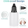 OFFCUP Plastic Dropper Bottle, 20pcs 30ml Squeezable Dropper Bottles ...