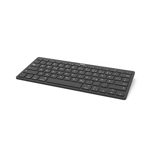 Amazon.in: Buy Hama 125134 KEY4ALL X510 Bluetooth® Keyboard QWERTZ, 78 ...