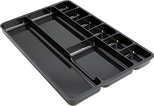 Snapklik.com : 1InTheOffice Plastic Desk Drawer Organizer Tray