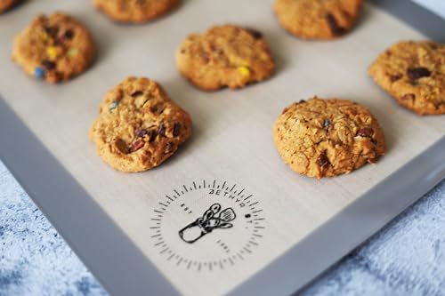 Silicone Baking Mats, Half Size Baking Sheet Liners, Pack Of 4, Oven ...