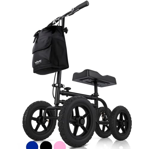 Vive Mobility All Terrain Knee Scooter Walker Review: Navigating Life ...