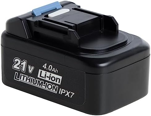 Batterie de Remplacement Bamboosang 21V 4.0Ah Li-ION, Batterie Lithium ...