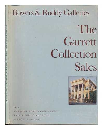 The Garrett Collection Sales - the Garrett Collection Part 4... March ...