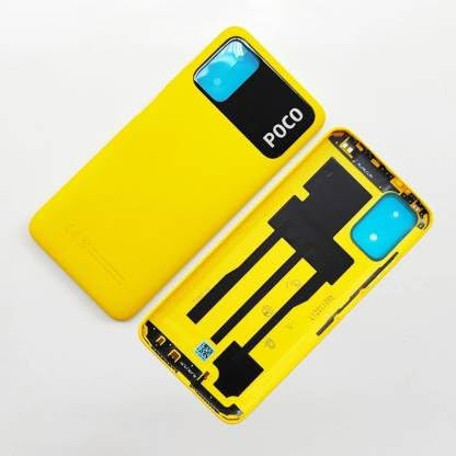 SPAREWARE Battery Cover Back Door Panel Back Body Panel for Poco M3 ...