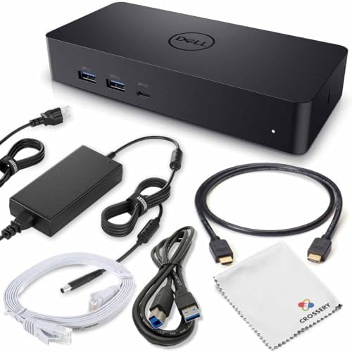 Amazon.com: Dell D6000 Docking Station Bundle - Includes Universal Dell ...