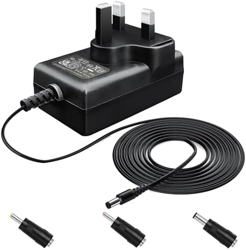 12V 1.5A 18W 1.8M Long Power Supply Adapter, AC DC Switching Adapter ...