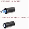 Amazon.com: LampVPath 8PCS 1AA to 1D Size Battery Adapter Case, AA to D ...