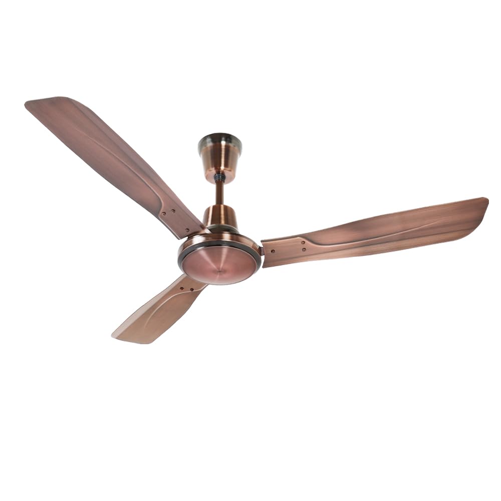 Cherry And Copper Ceiling Fan Kichler 330347BAP Terra 52 Inch