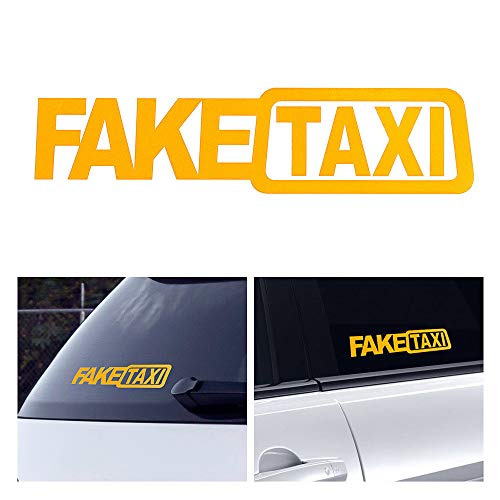 THE MIMI'S Fake Taxi Funny Car Sticker JDM Drift Race Vinyl - Want It All