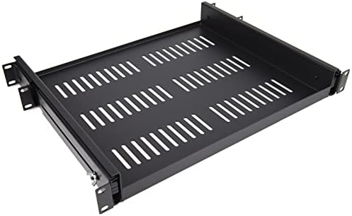 kenable 1U Telescopic Rack Mount Sliding Draw Shelf for 19 Inch Data ...