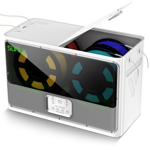 SUNLU S4 Filament Dryer Box for 3D Printer, FilaDryer with Large Space ...