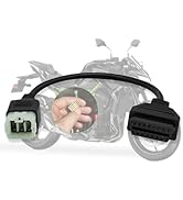 Amazon.com: lydesor Obd2 Adapter Fit for Kawasaki Motorcycle 4 Pin to ...