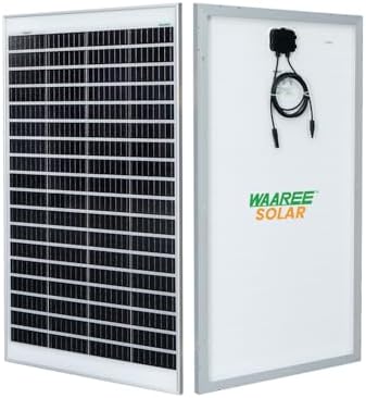 WAAREE (Pack of 2) 125WP (2x18) Cells II Mono PERC II Flexible ...