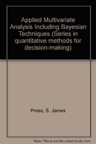 『Applied Multivariate Analysis Including Bayesian - 読書メーター