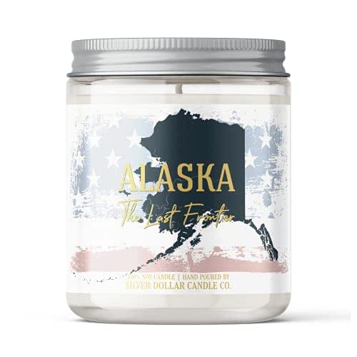 Amazon.com: Silver Dollar Candle: State-Inspired Alaska Nostalgia ...
