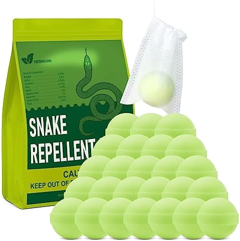 Amazon.com : 25 Pack Snake Repellent Snake Be Gone for Yard Powerful ...