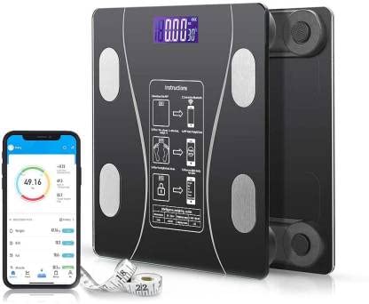 MCP Healthcare Bluetooth USB Rechargeable Port Digital Smart Body Fat ...