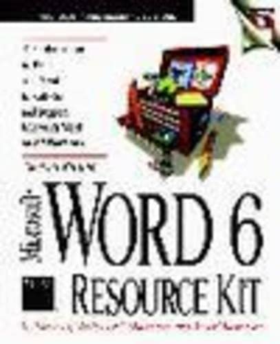 Microsoft Word 6 Resource Kit (Microsoft Professional Editions ...