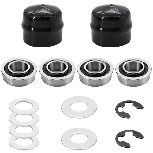Snapklik.com : 9040H Front Wheel Flange Bearing Kit For Husqvarna ...