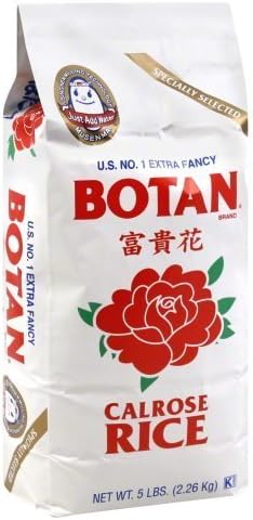 Amazon.com : Botan Calrose Rice (5#) (Pack of 2) by Unknown : Grocery ...