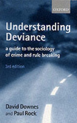 Amazon.com: Understanding Deviance: A Guide to the Sociology of Crime ...