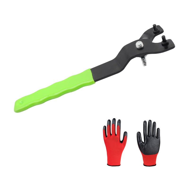 Snapklik.com : OUBA Adjustable Angle Grinder Pin Wrench Lock-Nut Spanner