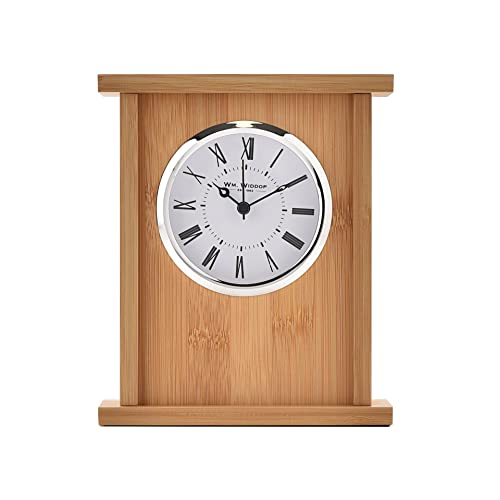 WM. Widdop Wooden Arched Mantel Clock – BigaMart