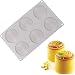 XLZSP 6 Cavity Mosquito Coil Shaped Non-Stick Silicone Molds 3D Spiral ...