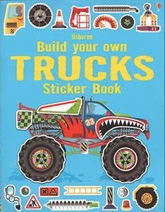 Build Your Own Trucks Sticker Book | Amazon.com.br