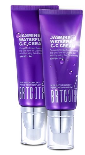 Amazon.com : BRTC Jasmine Waterful C.C Cream 50g SPF 50/PA+++ : Facial ...