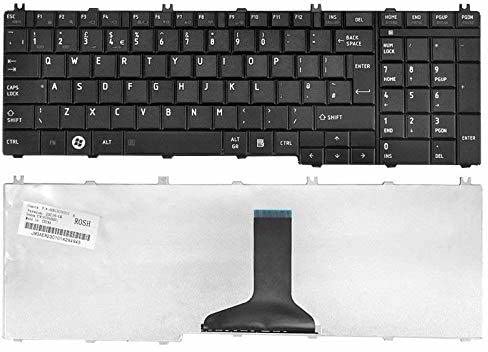 TravisLappy Laptop Keyboard for Toshiba Satellite L675 L675D PRO C650 ...