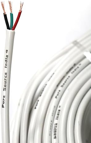 Pure Source India Flexible 0.25mm x 2 Core Round Copper Electrical Wire ...