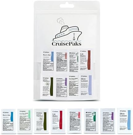 Amazon.com: Cruise Essential On-The-Go Refill First Aid Kits | Travel ...