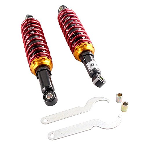 Amazon.com: Mallofusa 320mm Motorcycle Air Shocks Absorber Universal ...