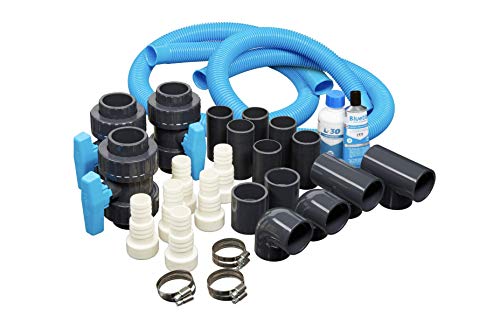 well2wellness® bypass set universal for heat pumps, pool heaters and ...