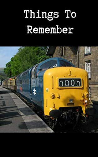 Things To Remember: Notebook for things you want to remember - tasks ...